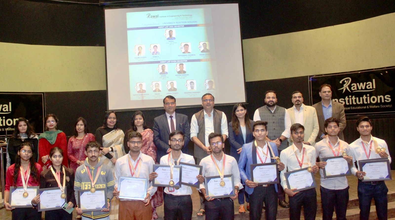 Rawal Institute of Engineering & Technology honored students & their ...