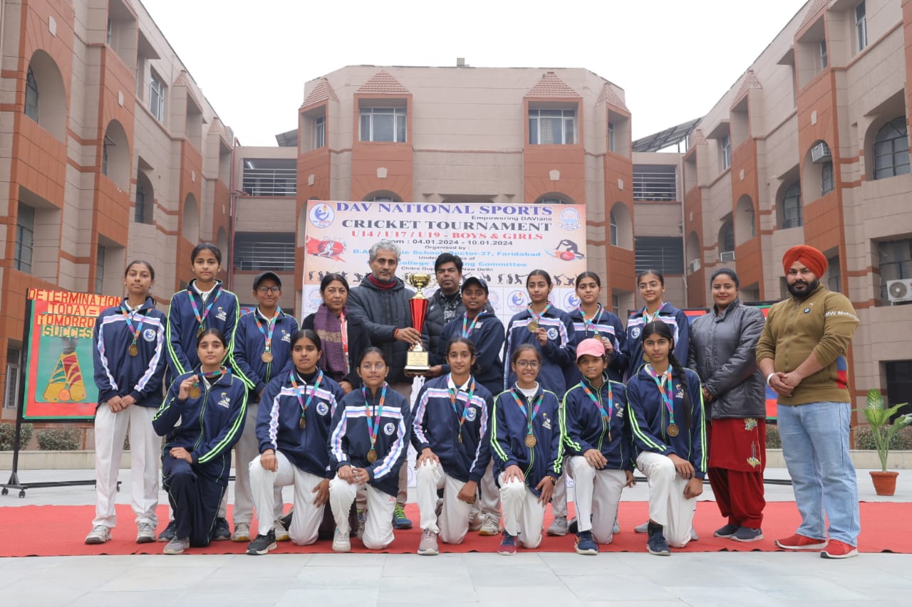 DAV Nationals Cricket Tournament (Girls) Prize Distribution ...