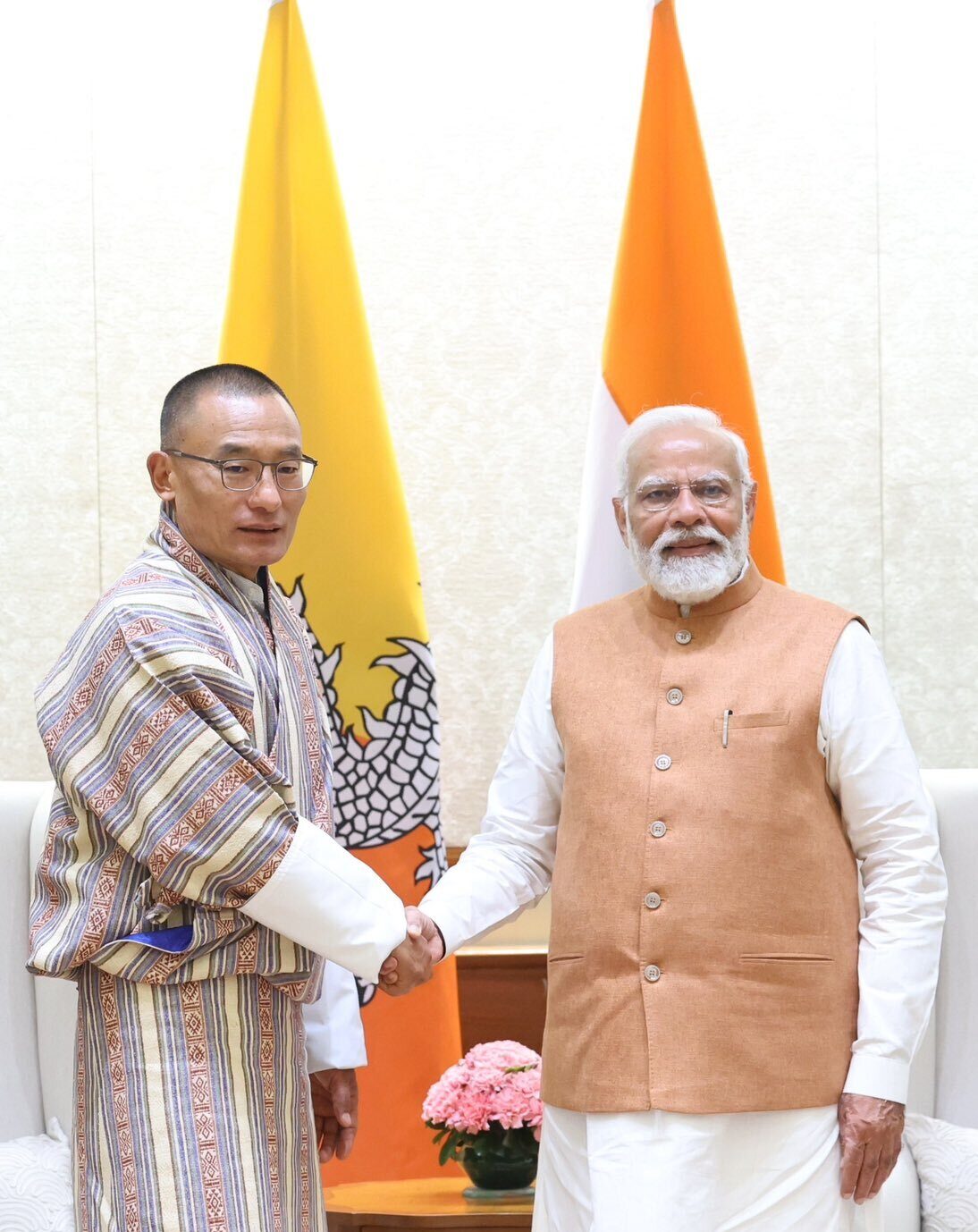 India-Bhutan: PM Modi & Bhutan's PM Strengthen Bilateral Ties in New ...