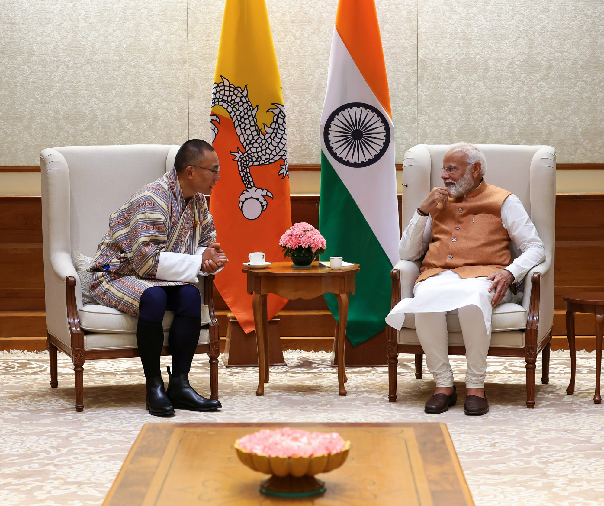 India-Bhutan: PM Modi & Bhutan's PM Strengthen Bilateral Ties in New ...