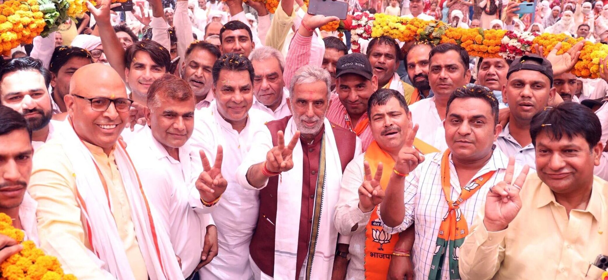 Rallying for Support: BJP Candidate Launches Energetic Campaign in ...
