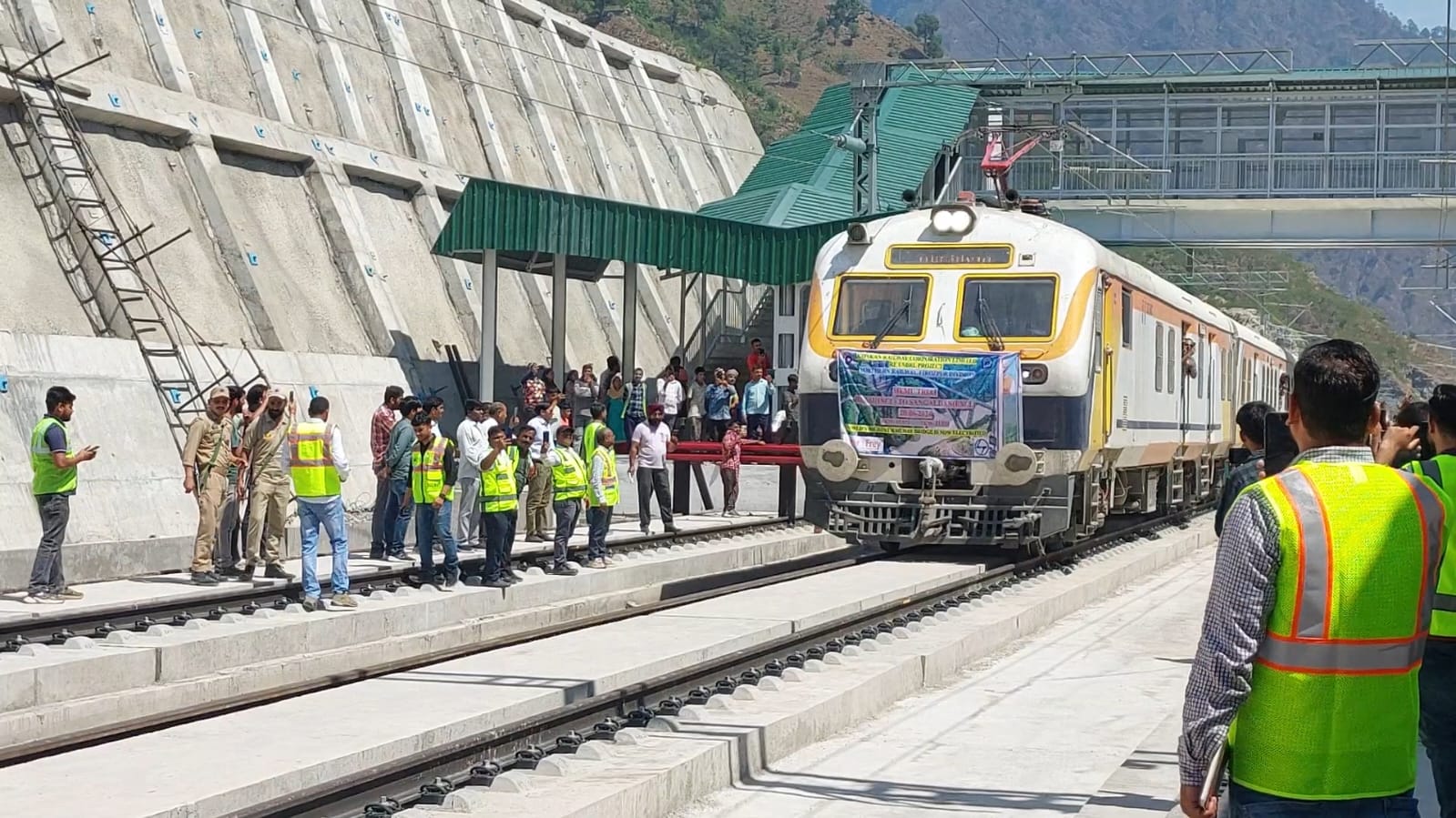 J&K: Railway trial run successful on world’s highest rail bridge