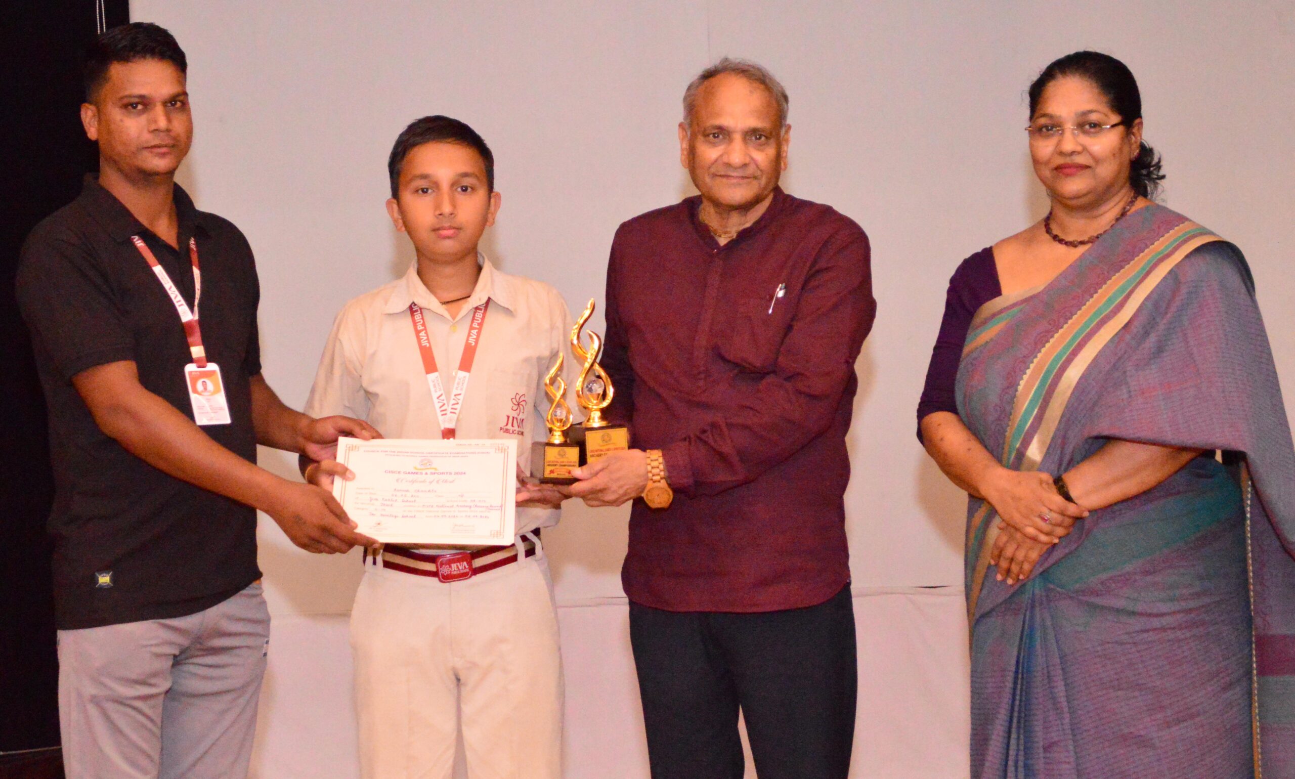 Jiva Contestant Qualify For National Level Archery Competition.