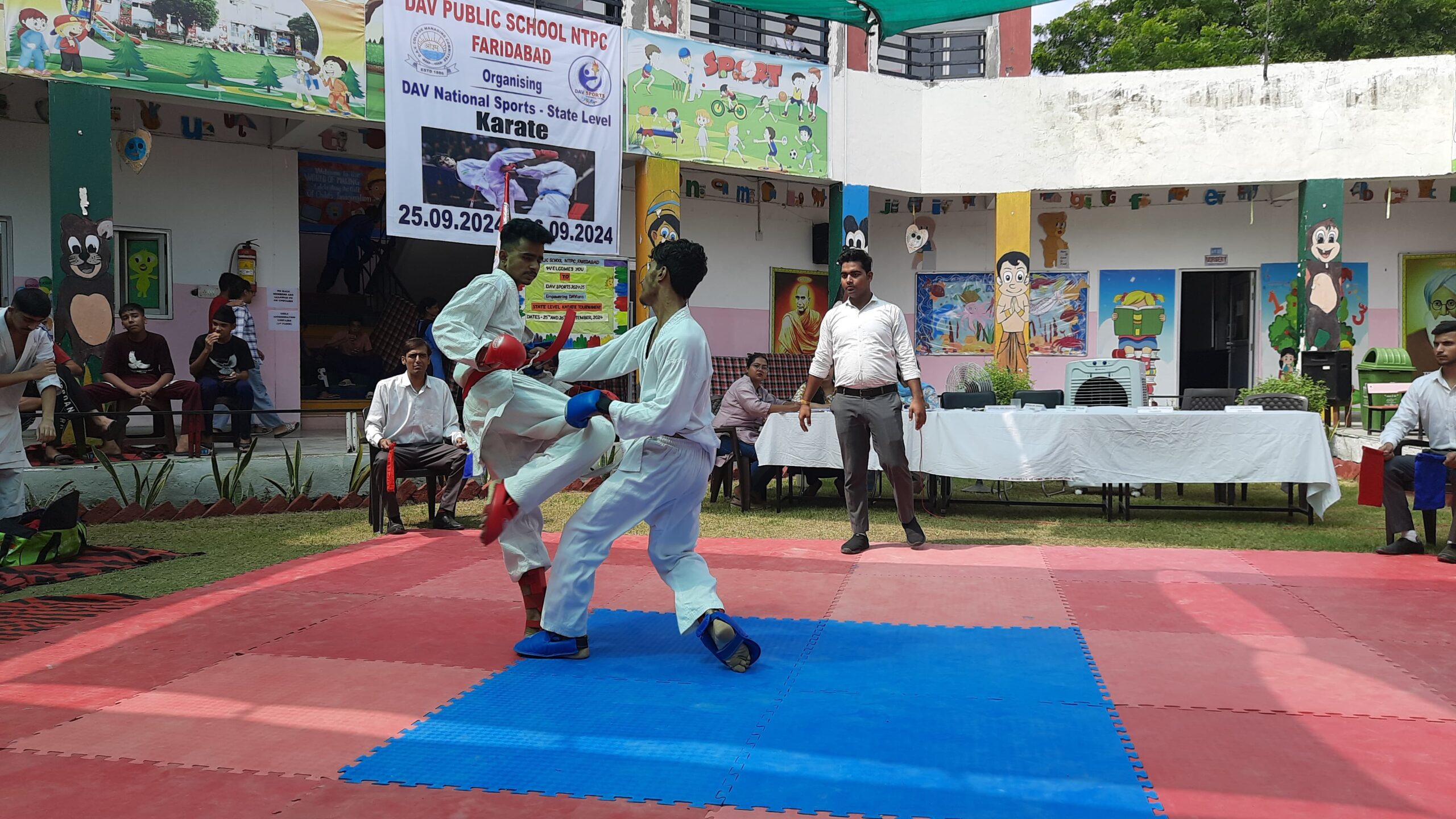 DAV National Sports State Karate Tournament Concludes Successfully